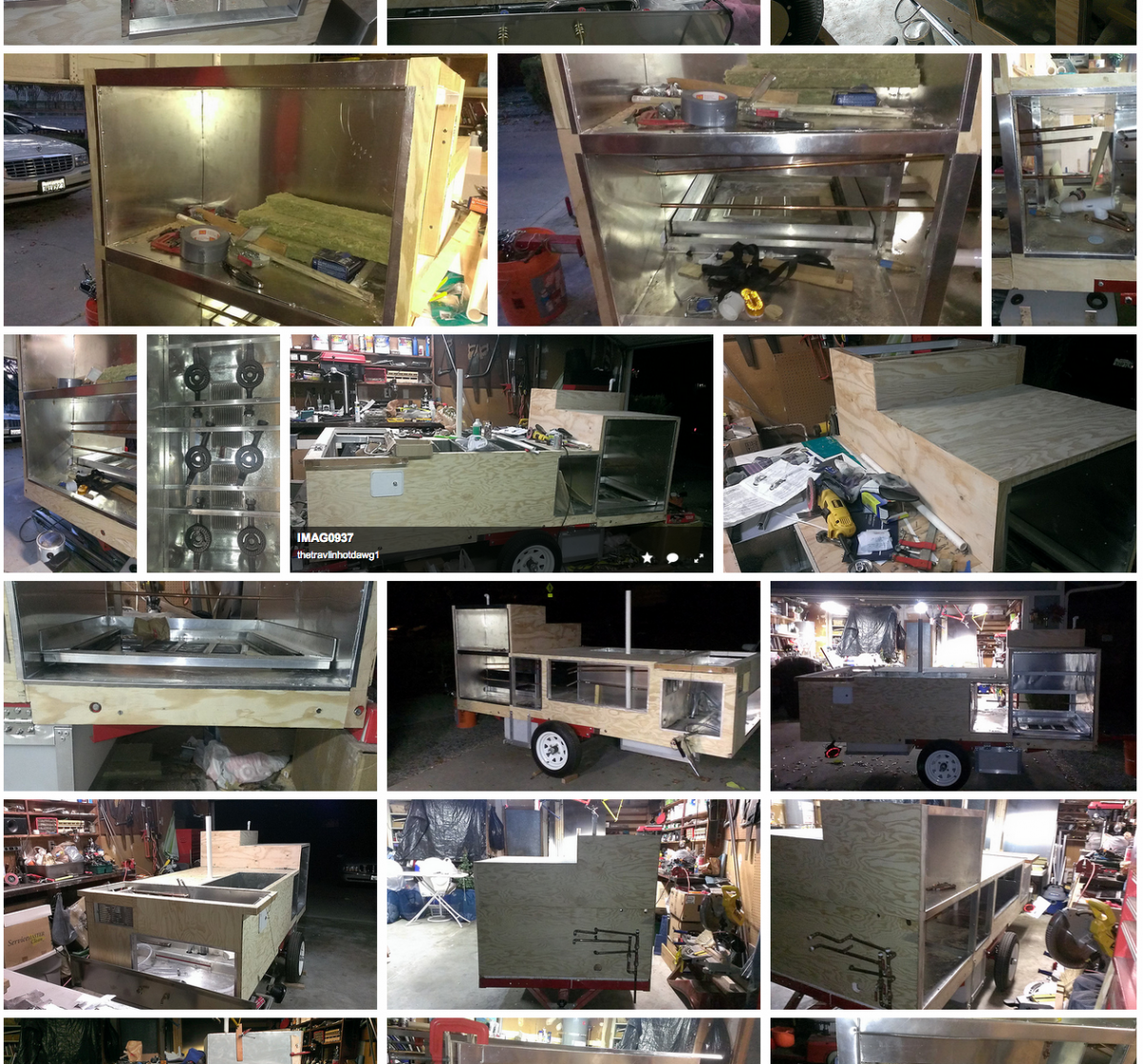 Major Custom Hot Dog Cart By Eric Johnson - Read Full Story