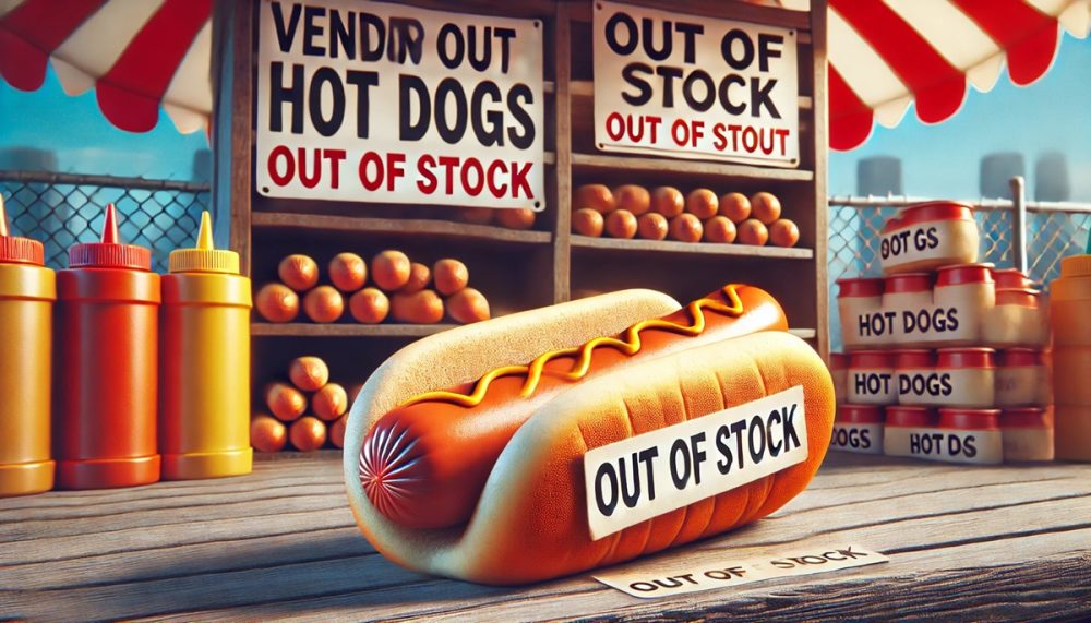 Vendors Running Out Of Hot Dogs - Street Food And Catering Business